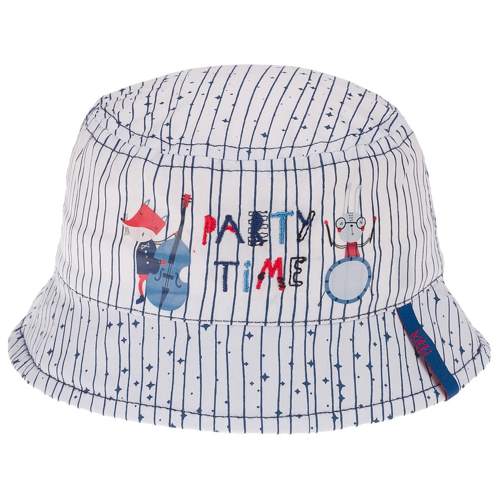 Wear Sierra Party Time Embroidery Infant Boy Bucket Hat, Soft Fabric ...
