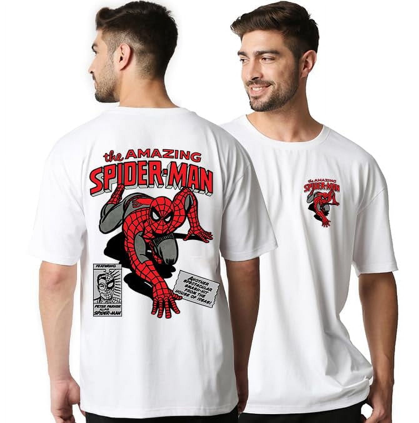 Wear Your Opinion Mens Back Print Oversized T-Shirt (Design ...