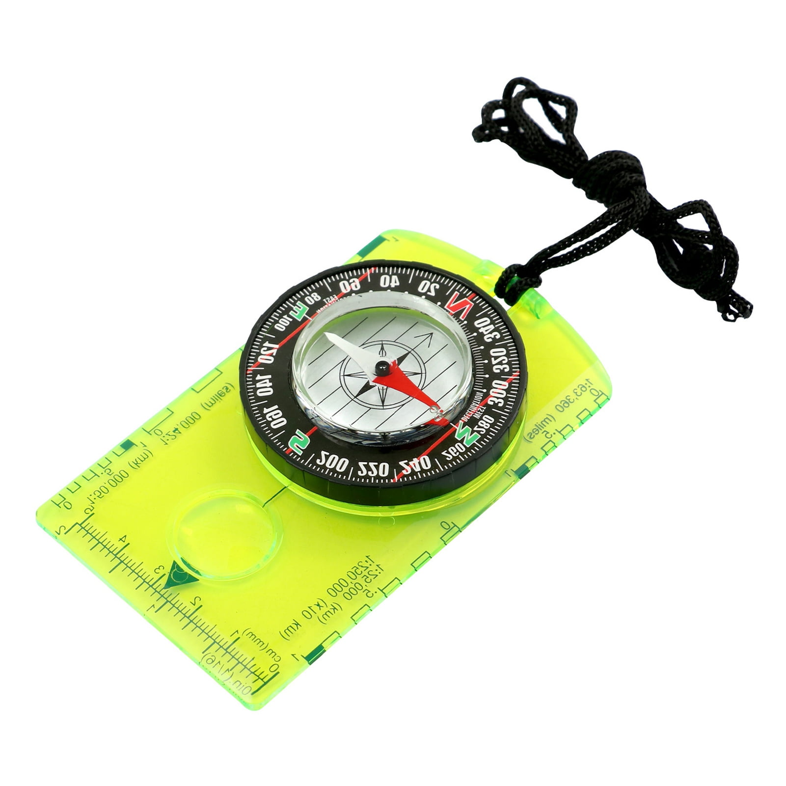 Wear-resistant Compass Outdoor Orienteering Compass with Lanyard ...