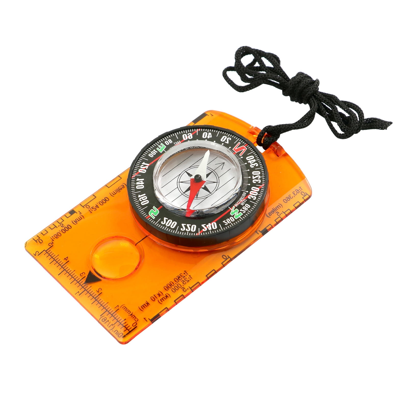Wear-resistant Compass Outdoor Orienteering Compass with Lanyard ...