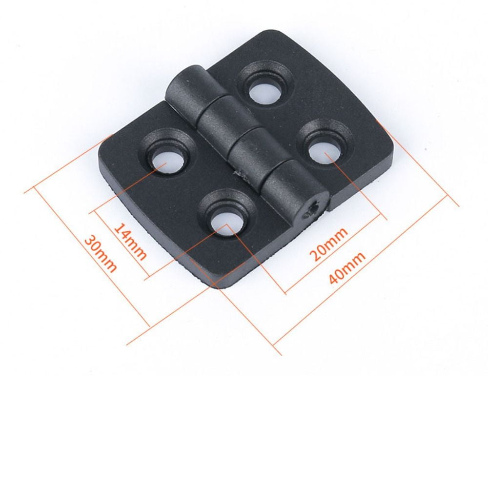 Wear-resistant Hardware Durable Black Cabinet Door Hinge Plastic Door ...