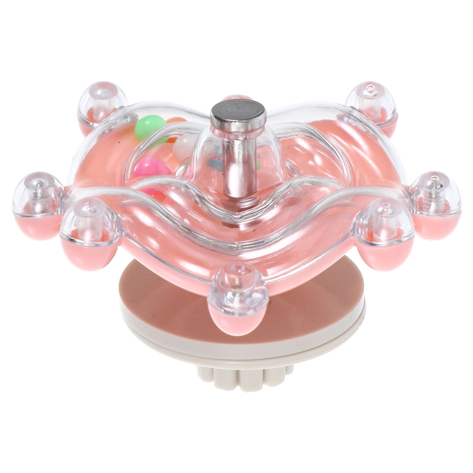Pink Bird Swivel Wheel Toy for Parrot Chewing and Playing Safe ABS ...
