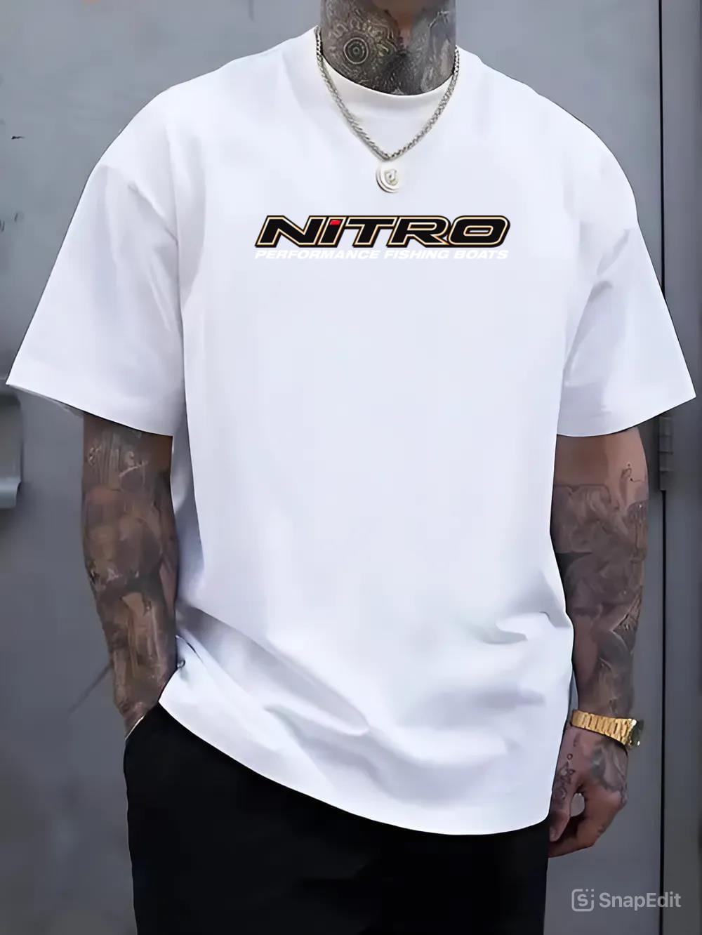 WearCLOTHING Nitro Performance Fishing Boats Logo Funny Bass Outdoors ...