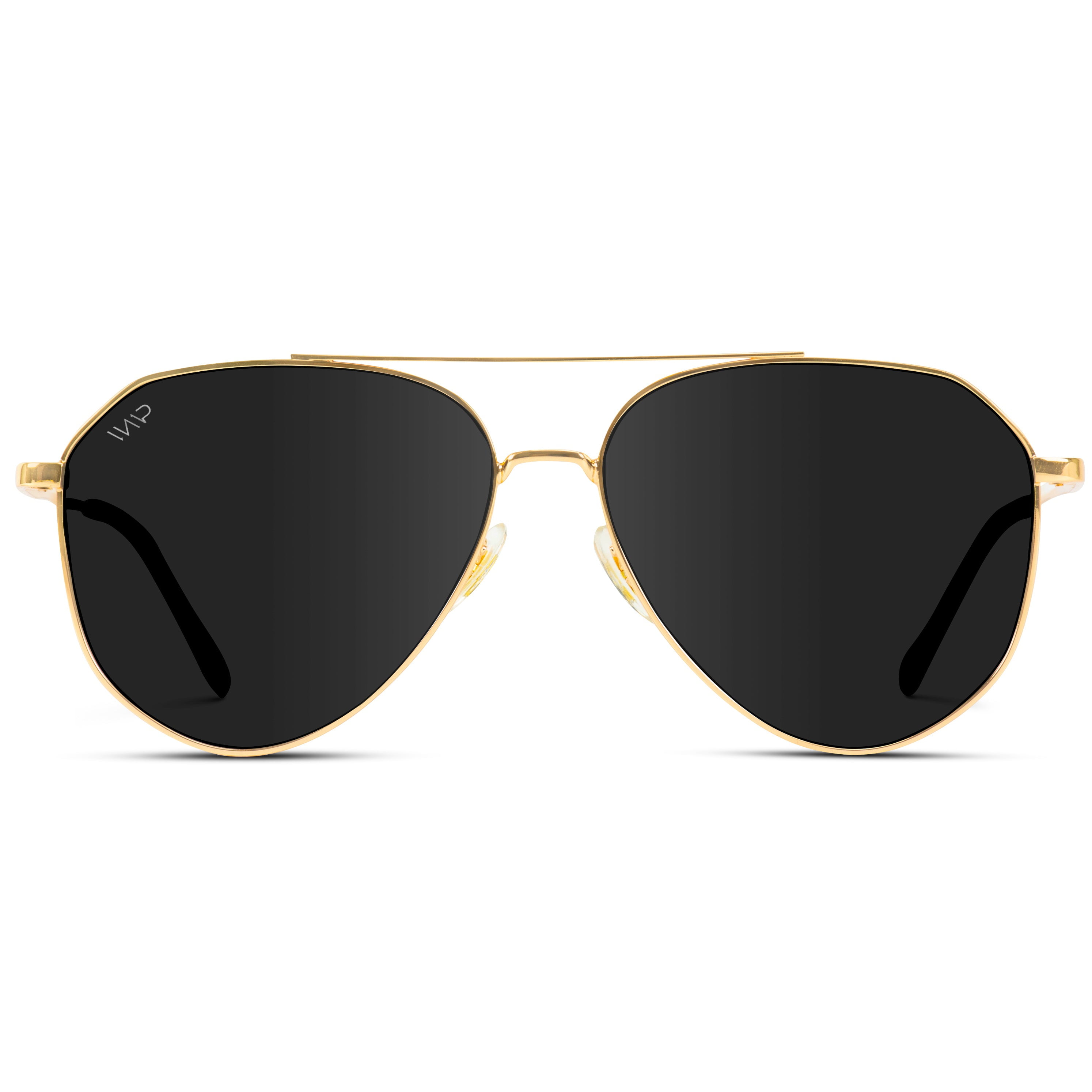 WearMe Pro Metal Frame Aviator Sunglasses, Polarized, Geometric Shape ...