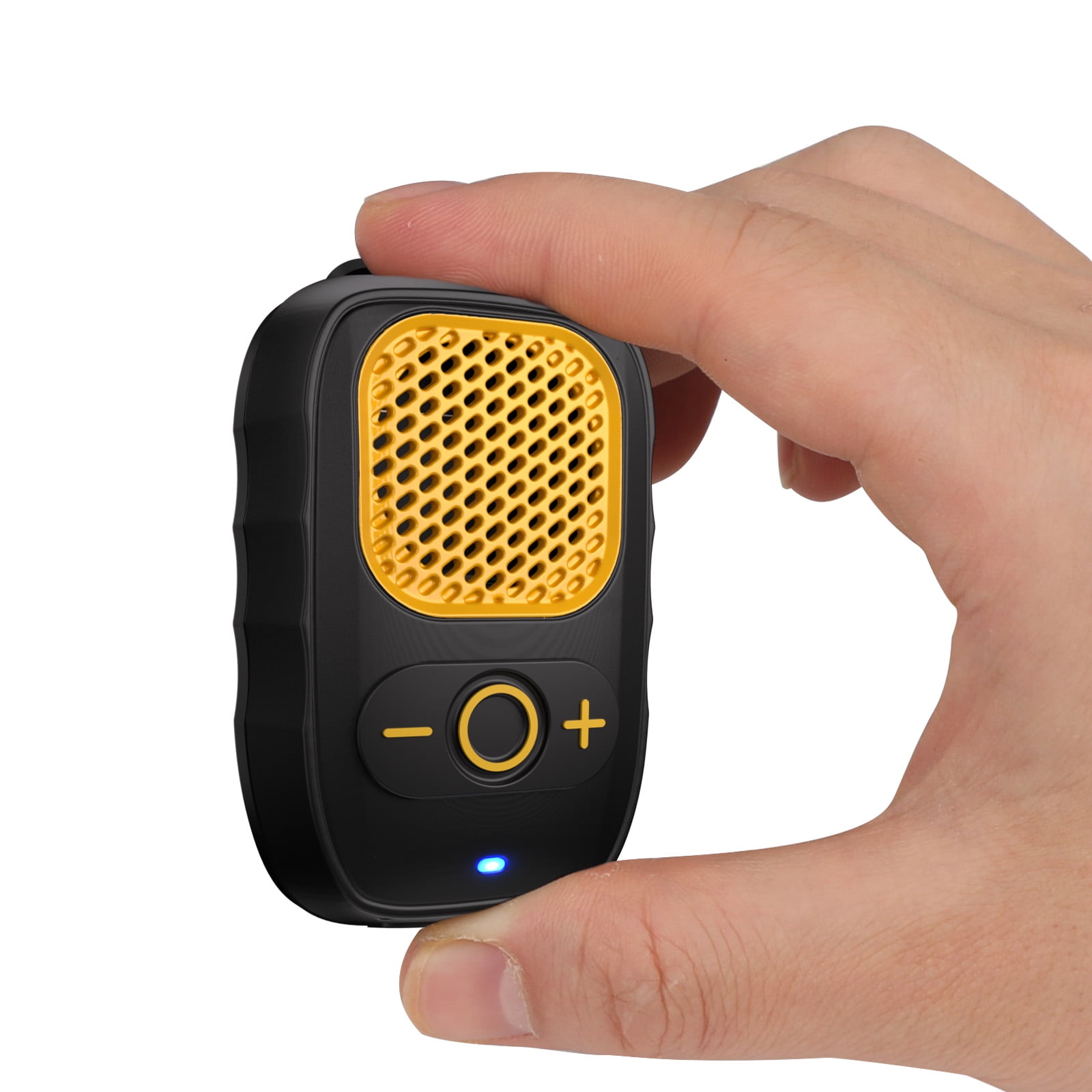 Wearable Bluetooth Speaker — 30H Working Time Magnetic Clip-On Wireless ...