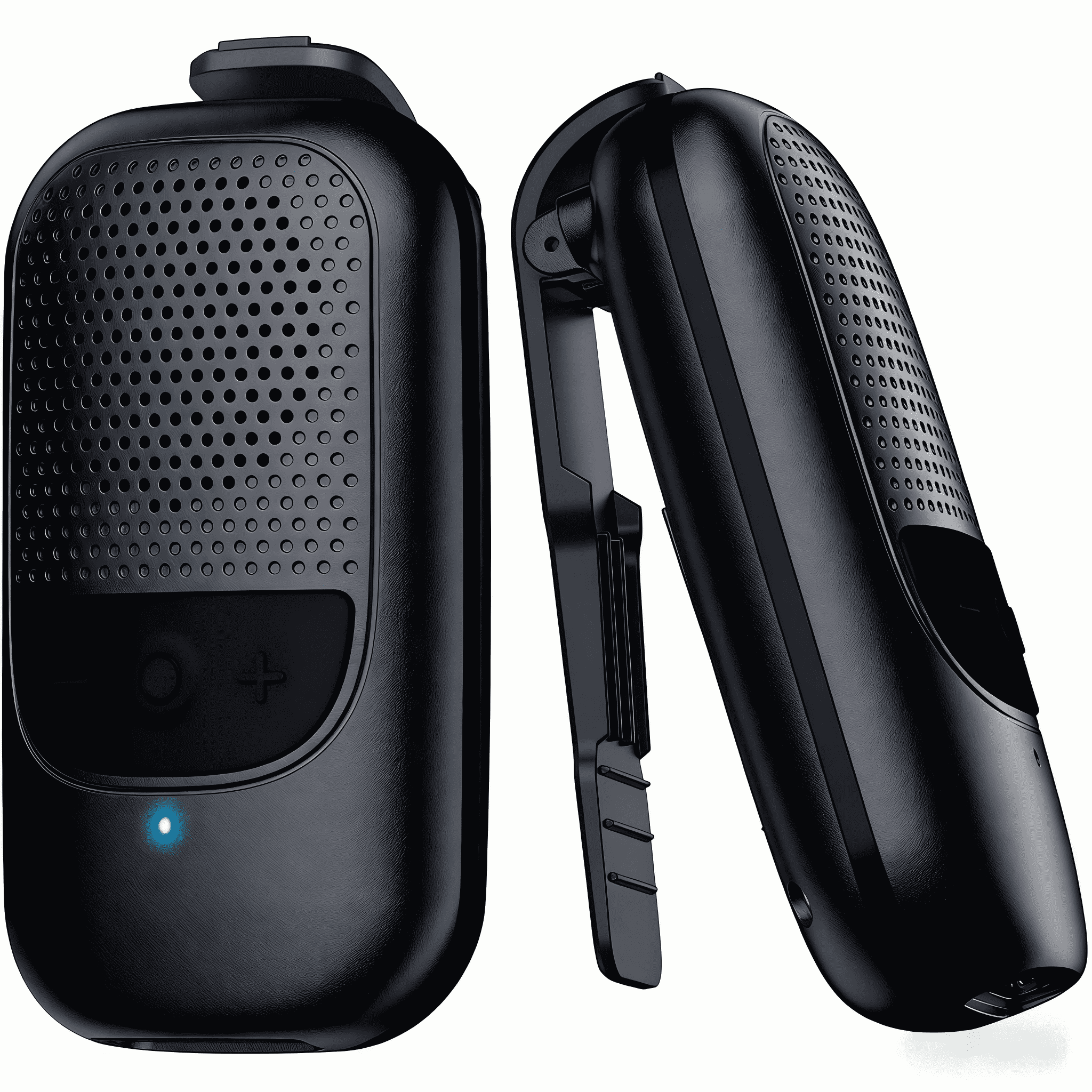 Wearable Bluetooth Speaker, Clip-On Portable Speaker with Built-in Mics ...