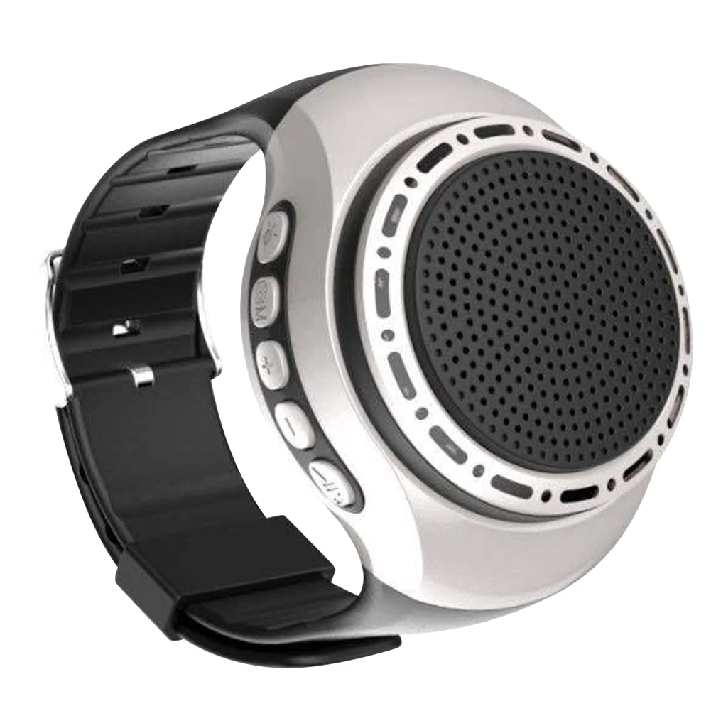 Wearable Bluetooth Speaker Wristband - Hands-Free FM Radio & Wireless ...