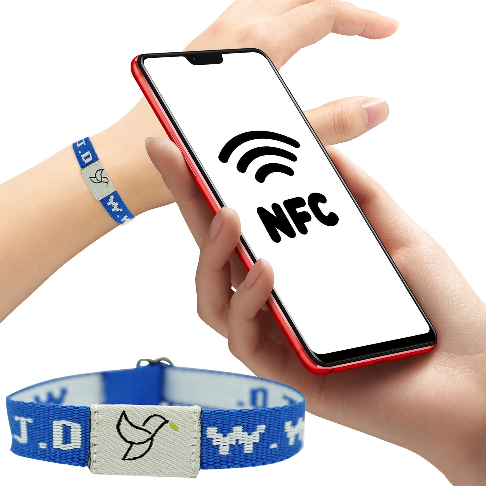 Wearable Bracelet With NFC - Daily Bible Verse Bracelet Inspirational ...