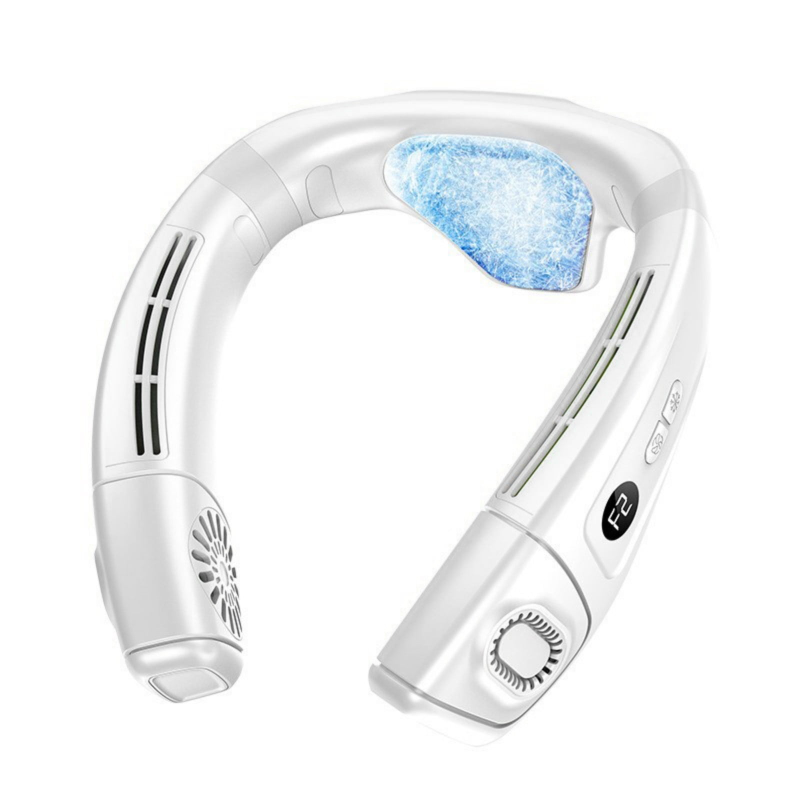 Wearable Fan Portable Bladeless Fan 3 Speed Rechargeable Wearable for ...