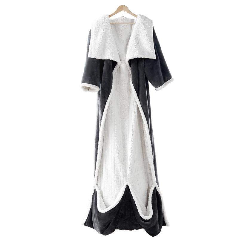 Wearable Heated Blanket, 52”×72” Full body electric heated robe ...