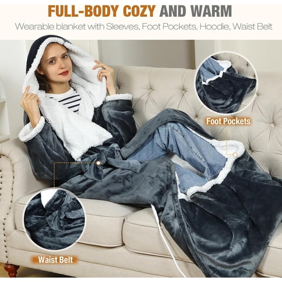 Heated Snuggie