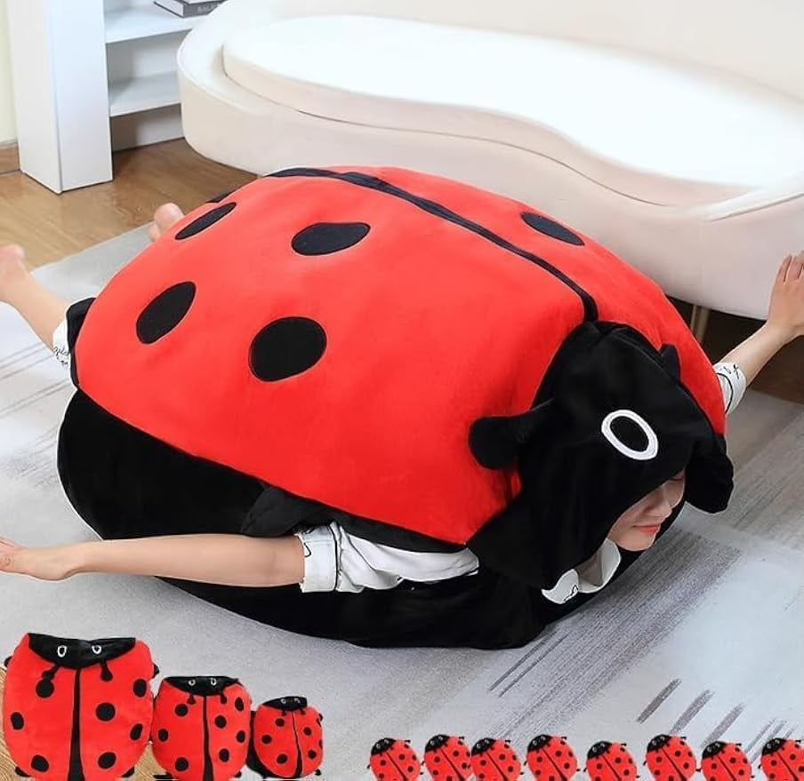 Wearable Ladybug Pillow, Wearable Pillow Ladybug, Ladybugs Wearables ...