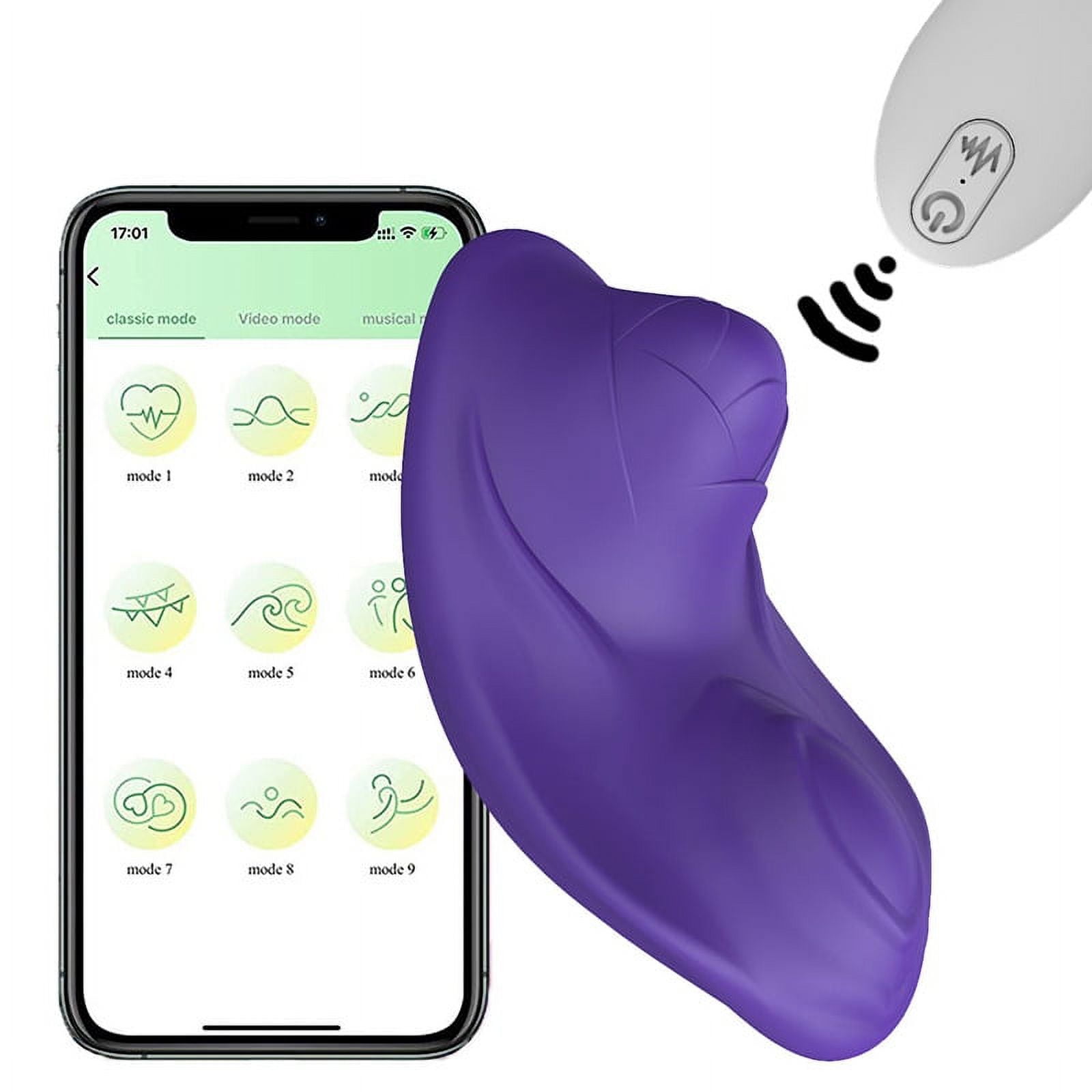 Wearable Panty Vibrator With Strong Magnetic Clip App Remote Control