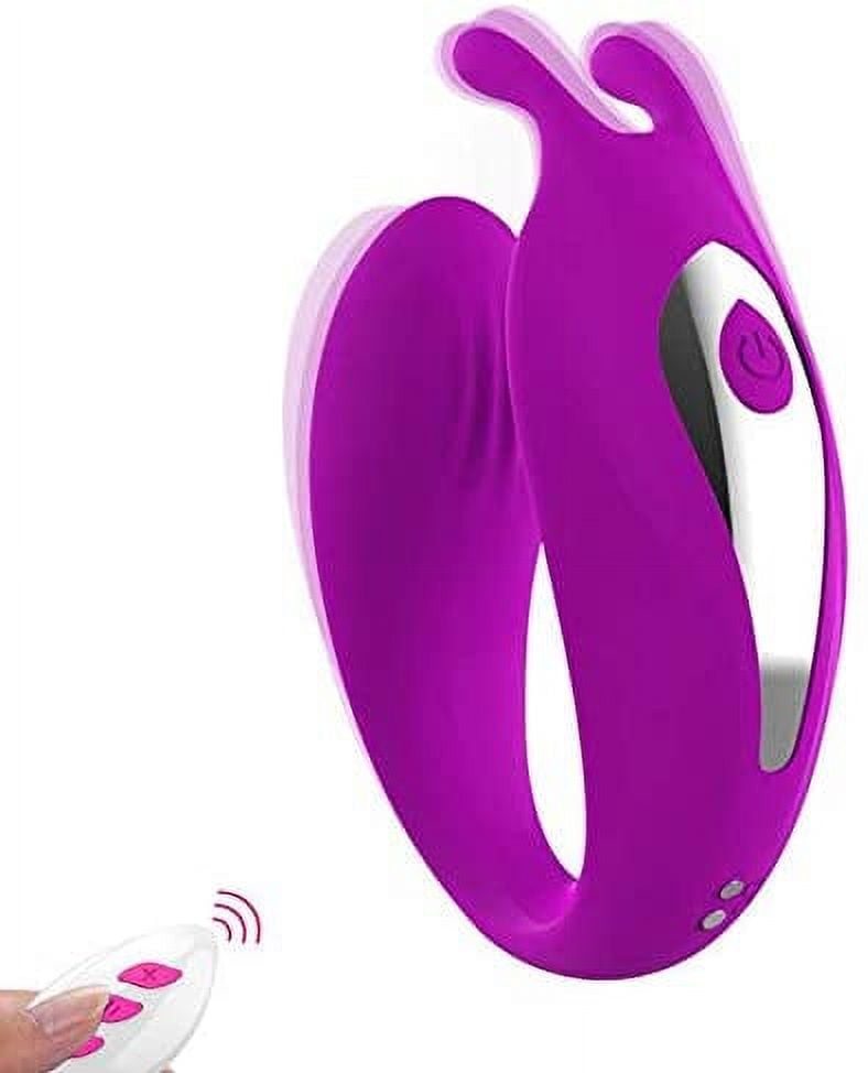 Wearable Vibrators for Women, Wireless with Remote Control Waterproof Invisable Rabbit Vibrator ...