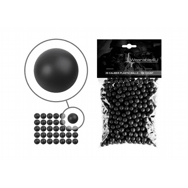 6 Pack of Translucent Paintball Pods - Each Holds 140 Rounds (.68 ...
