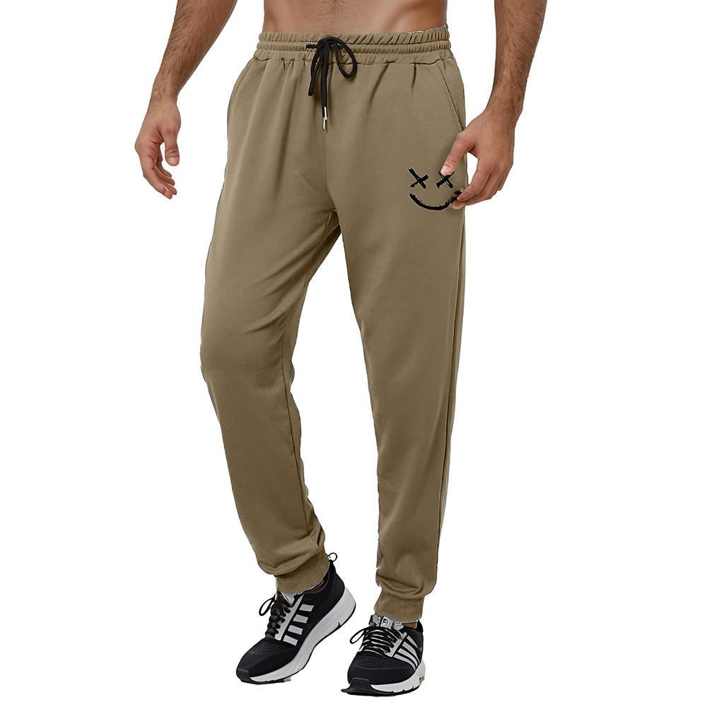 Weardear Men's Sweatpants Tapered Gym Running Workout Pants Athletic ...