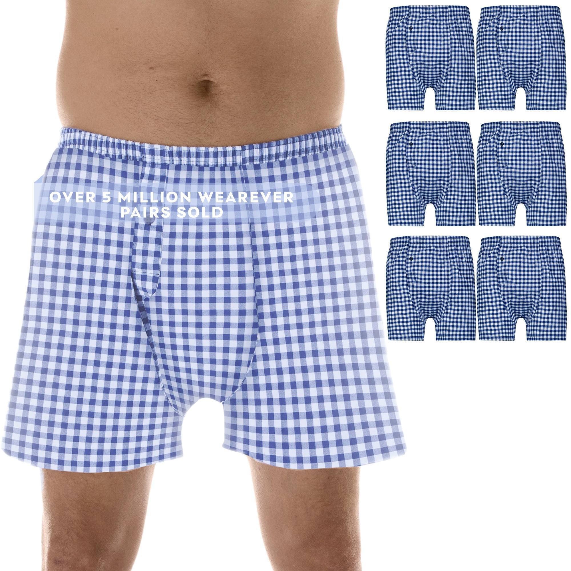 Wearever Men's Incontinence Underwear Bladder Control 2-in-1 Boxers ...