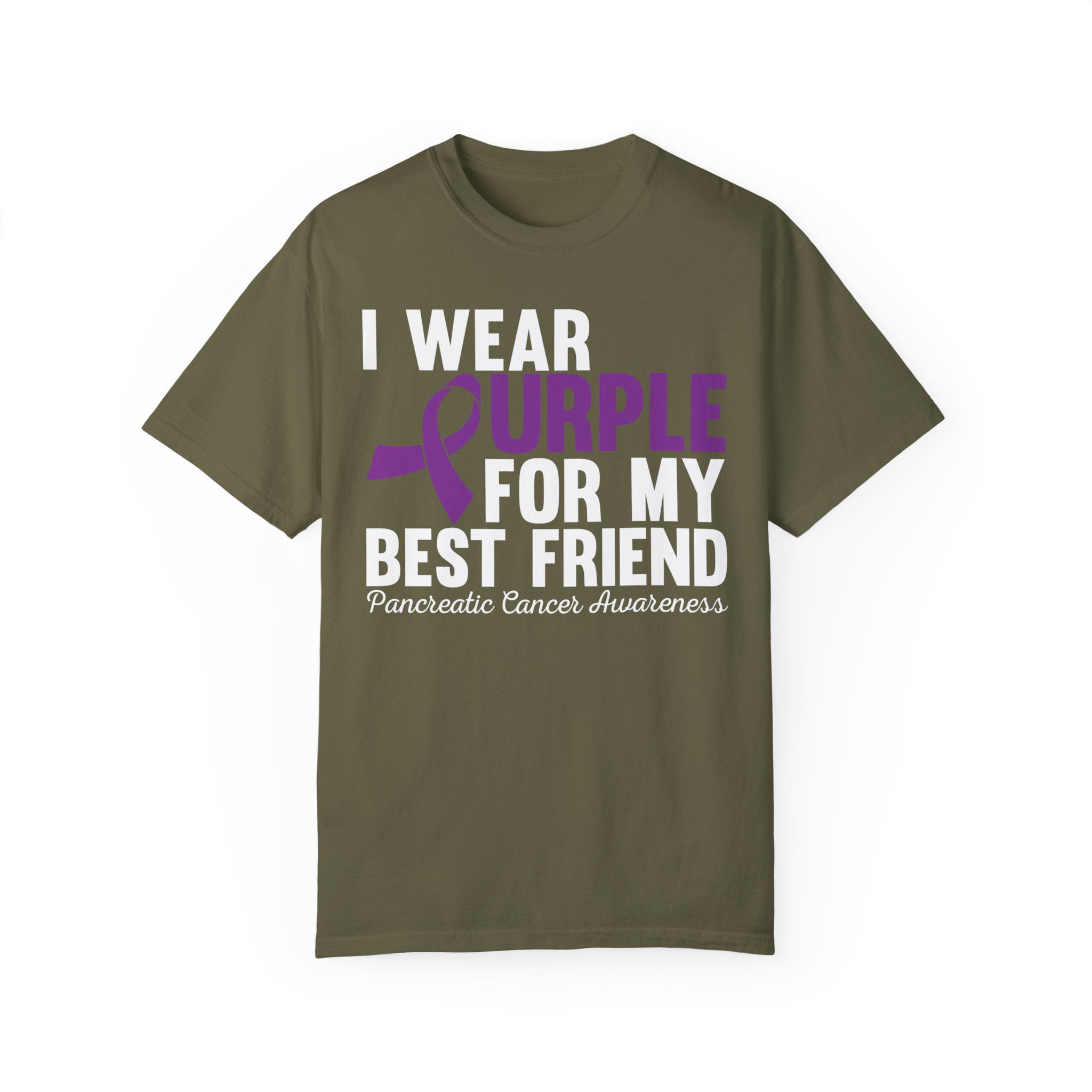 Wearing Purple For My Bestie Illness Quote Gift | Cute Pancreatic ...
