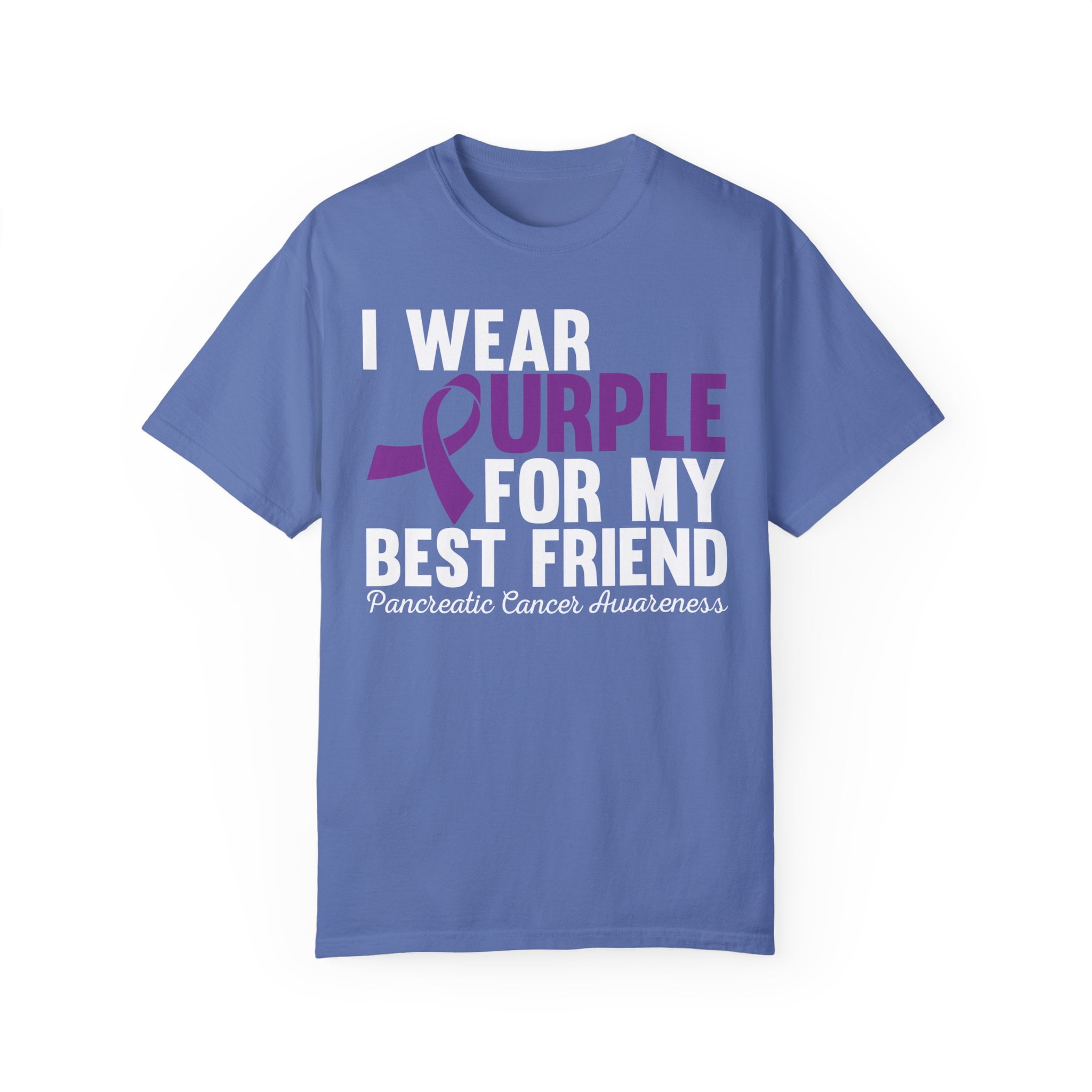 Wearing Purple For My Bestie Illness Quote Gift | Cute Pancreatic ...
