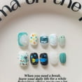 Wearing armor wholesale short nail piece hand-painted wearing armor ...