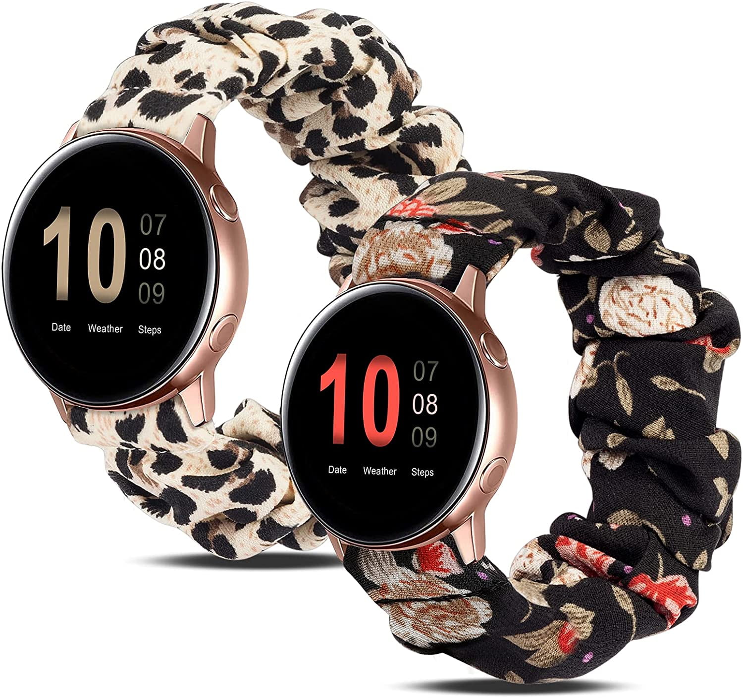 Wearlizer 2 Packs Compatible with Samsung Galaxy Watch 4 Band Active 2 ...