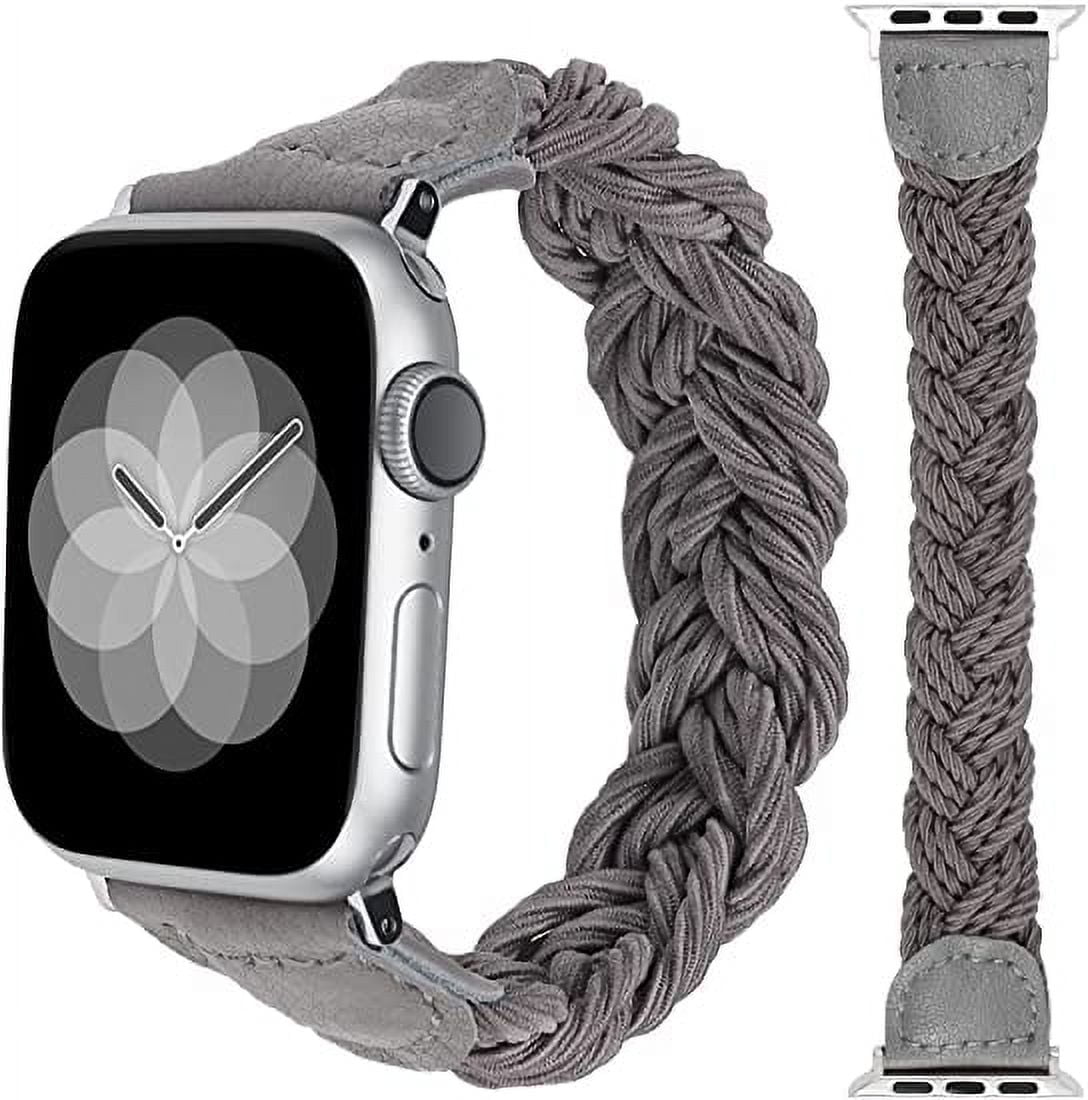 Wearlizer Compatible with Apple Watch Band Braided 38mm 40mm 41mm 42mm ...