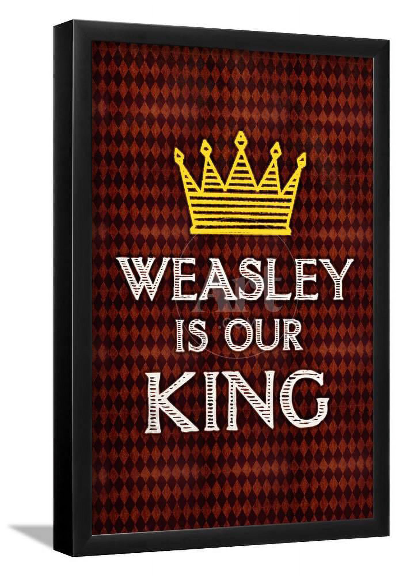 Weasley Is Our King Poster, Framed Art Print Wall Art Sold by Art.Com ...