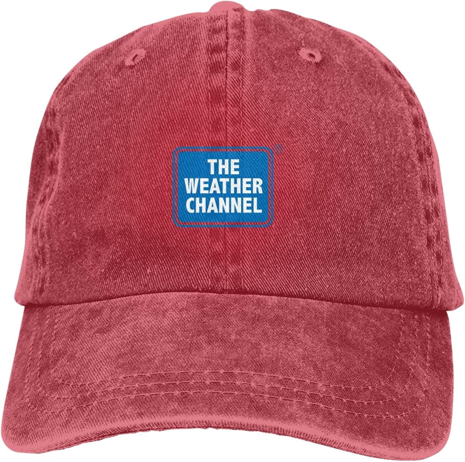 Weather-Channel Hat Adjustable Funny Fashion Adult Washed Denim ...