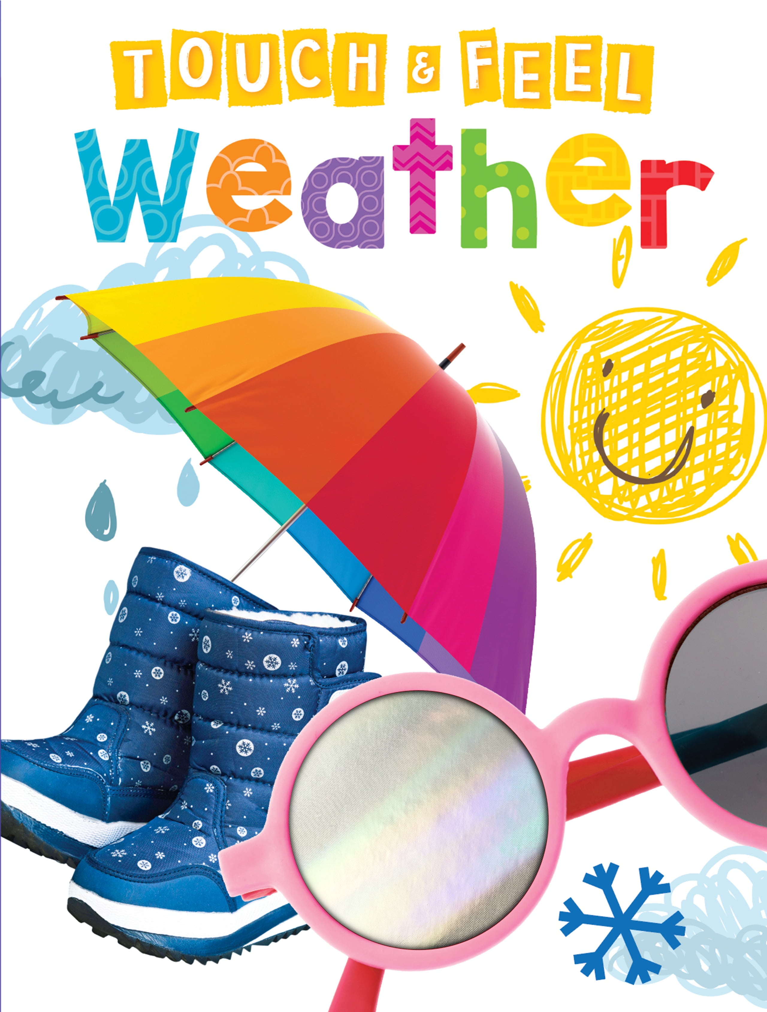 Weather - Children's Touch and Feel Sensory Board Book - Walmart.com