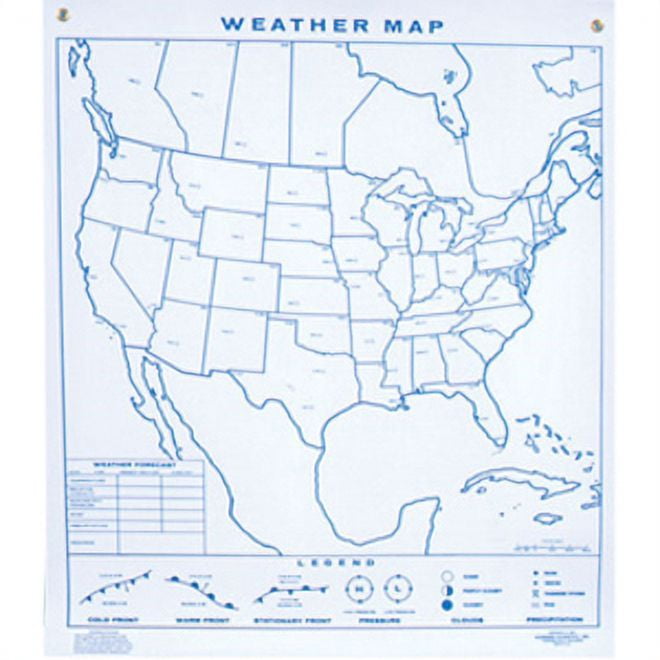 Weather/Climagraph Chart-reversible - Walmart.com