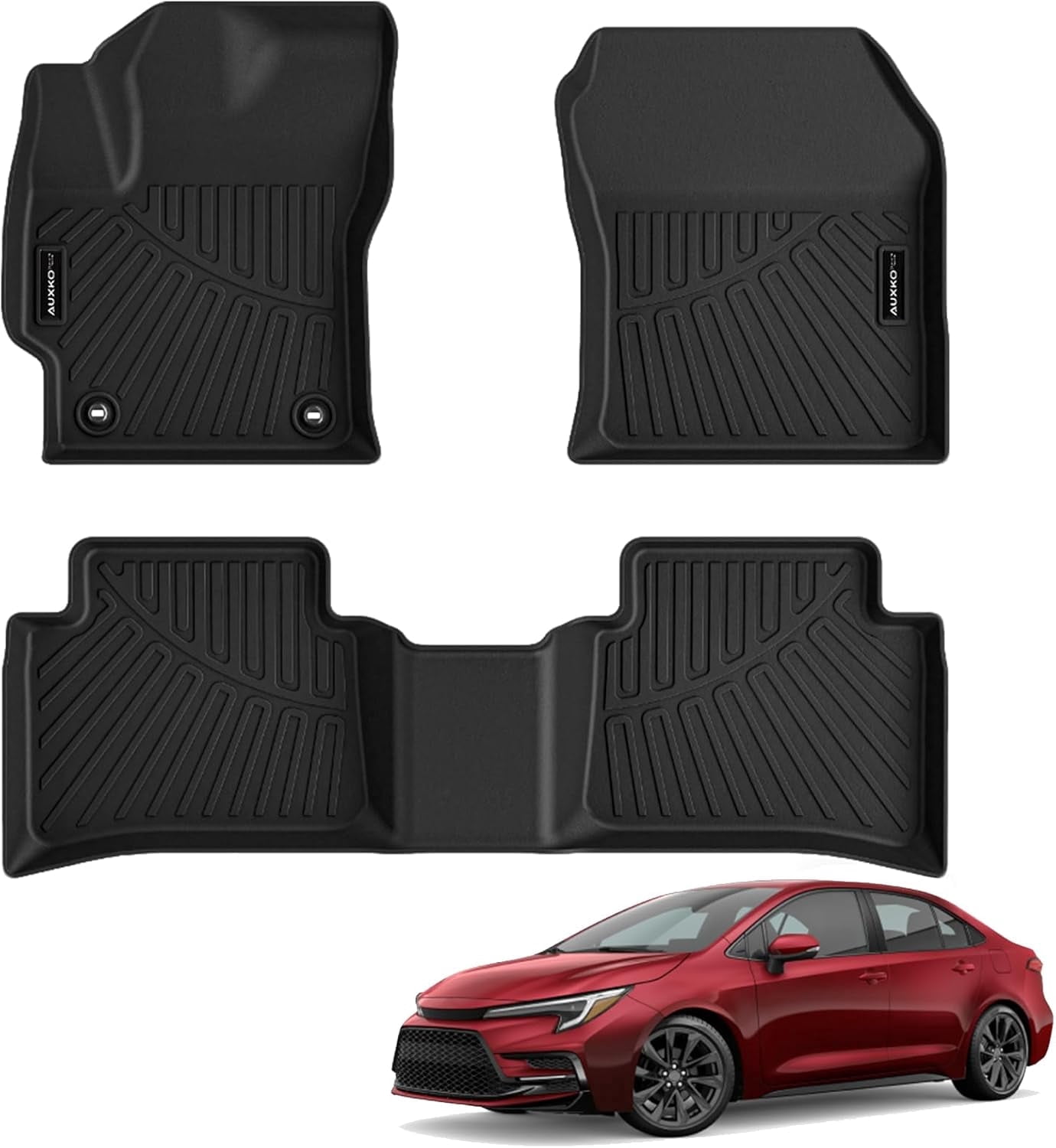 All Weather Floor Mat Fit for Toyota Corolla(Include Hybrid Exclude ...