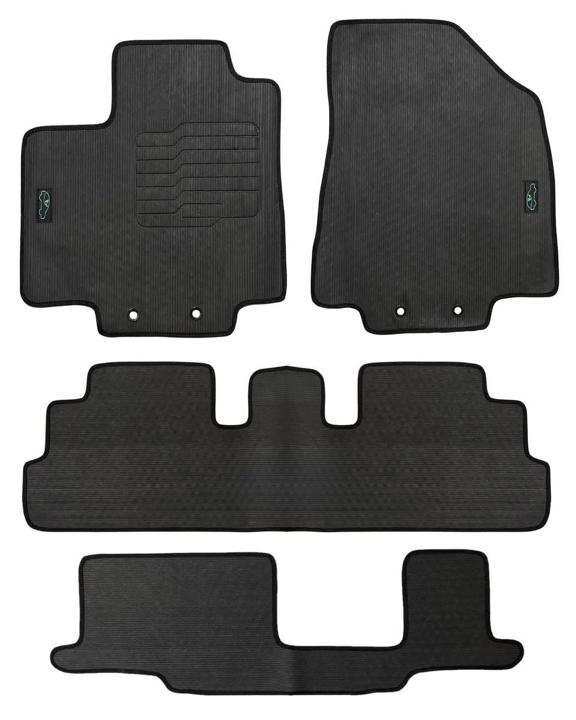 ecoMats All Weather Floor Mats for 2022 to 2025 Nissan Pathfinder (8 ...