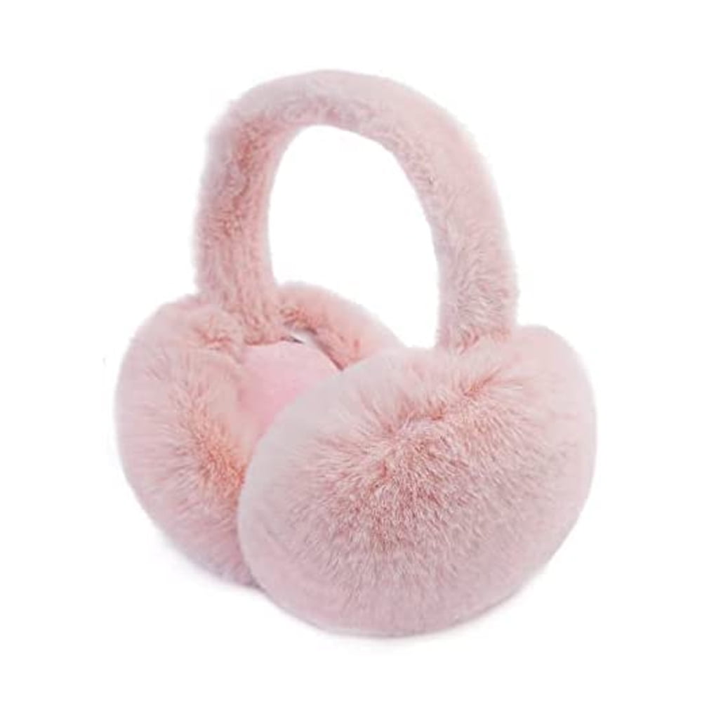 Weather Fluffy Earmuffs Winter Warm Headband Cute Slouchy Ear Warmers ...