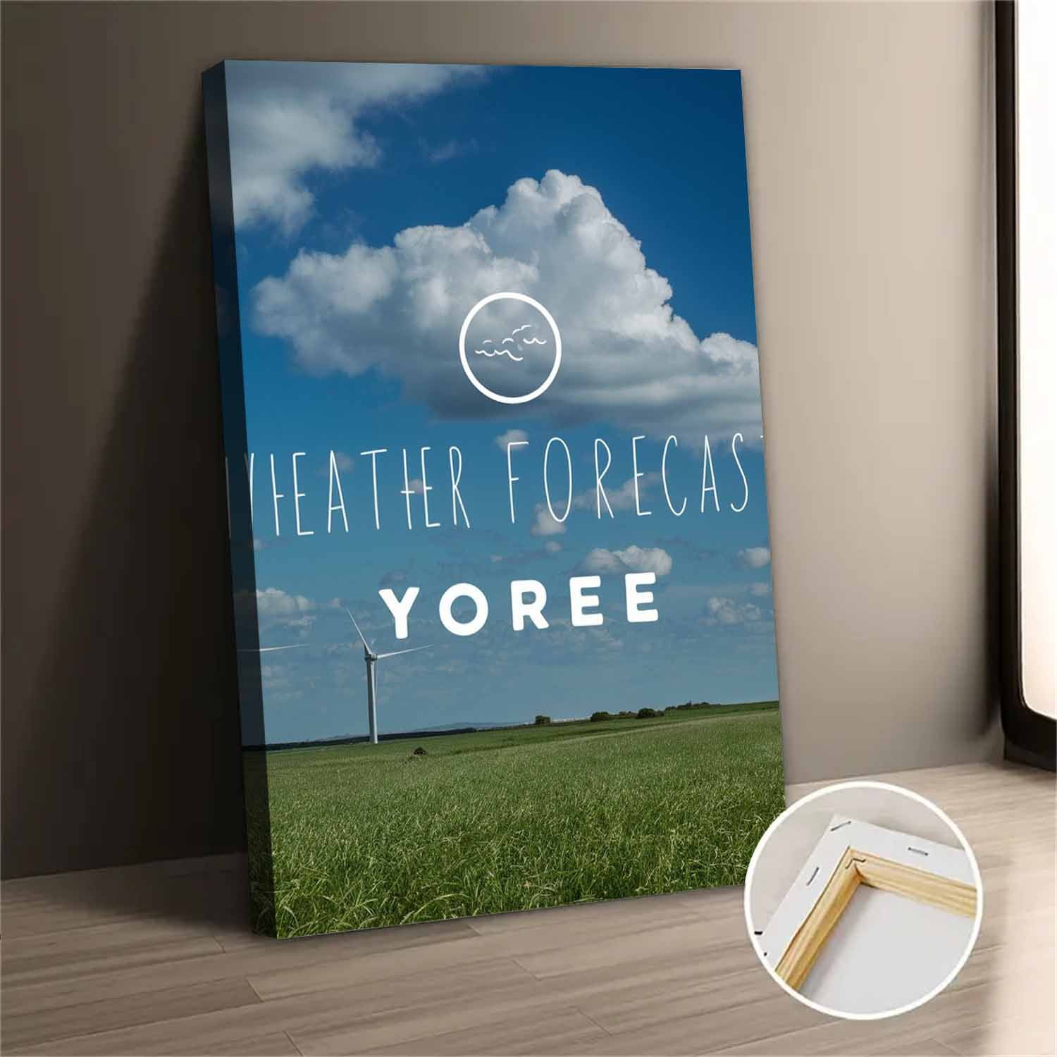 Weather Forecast Canvas Wall Art For Living Room Bedroom Decor ...