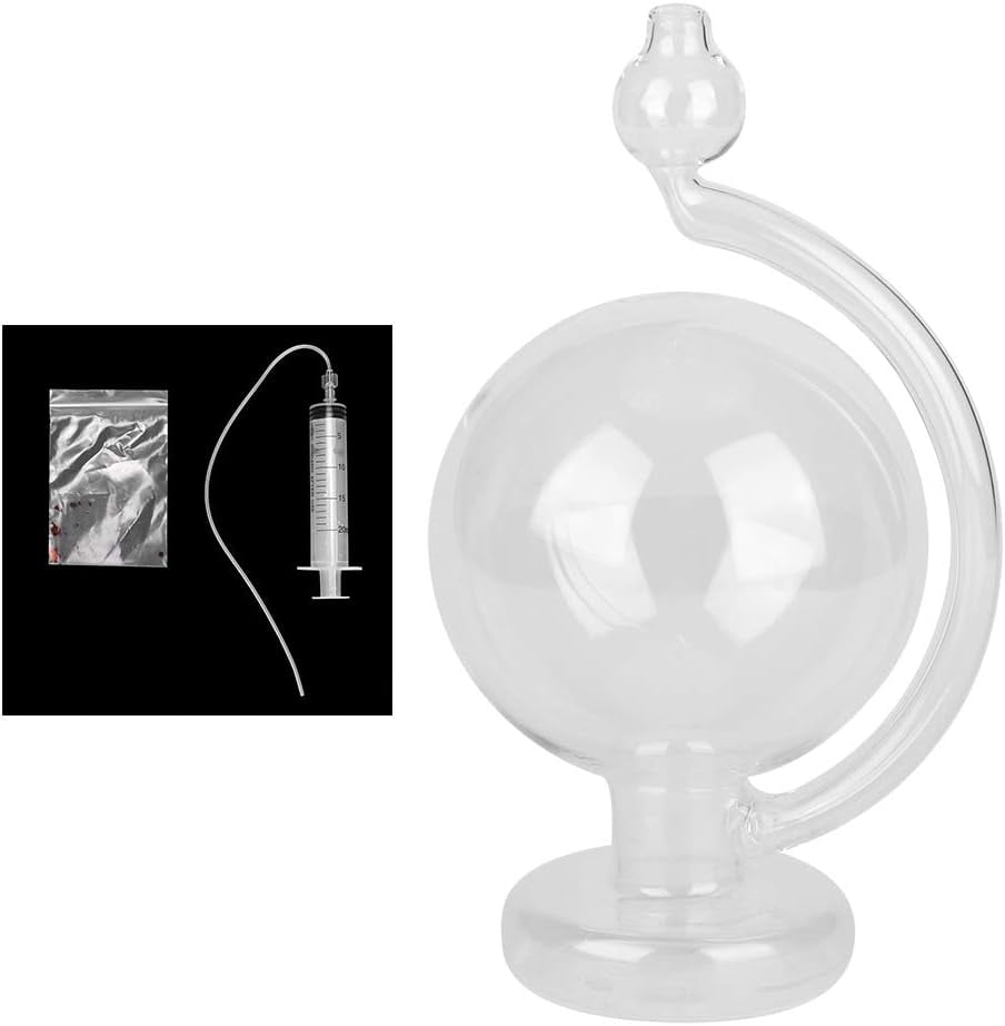 Weather Forecast Glass Globe Shaped Bottle Weather Predictor Bottle ...