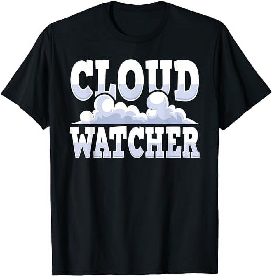 Weather Forecast Meteorology Barometer Funny Cloud Watcher T-Shirt ...