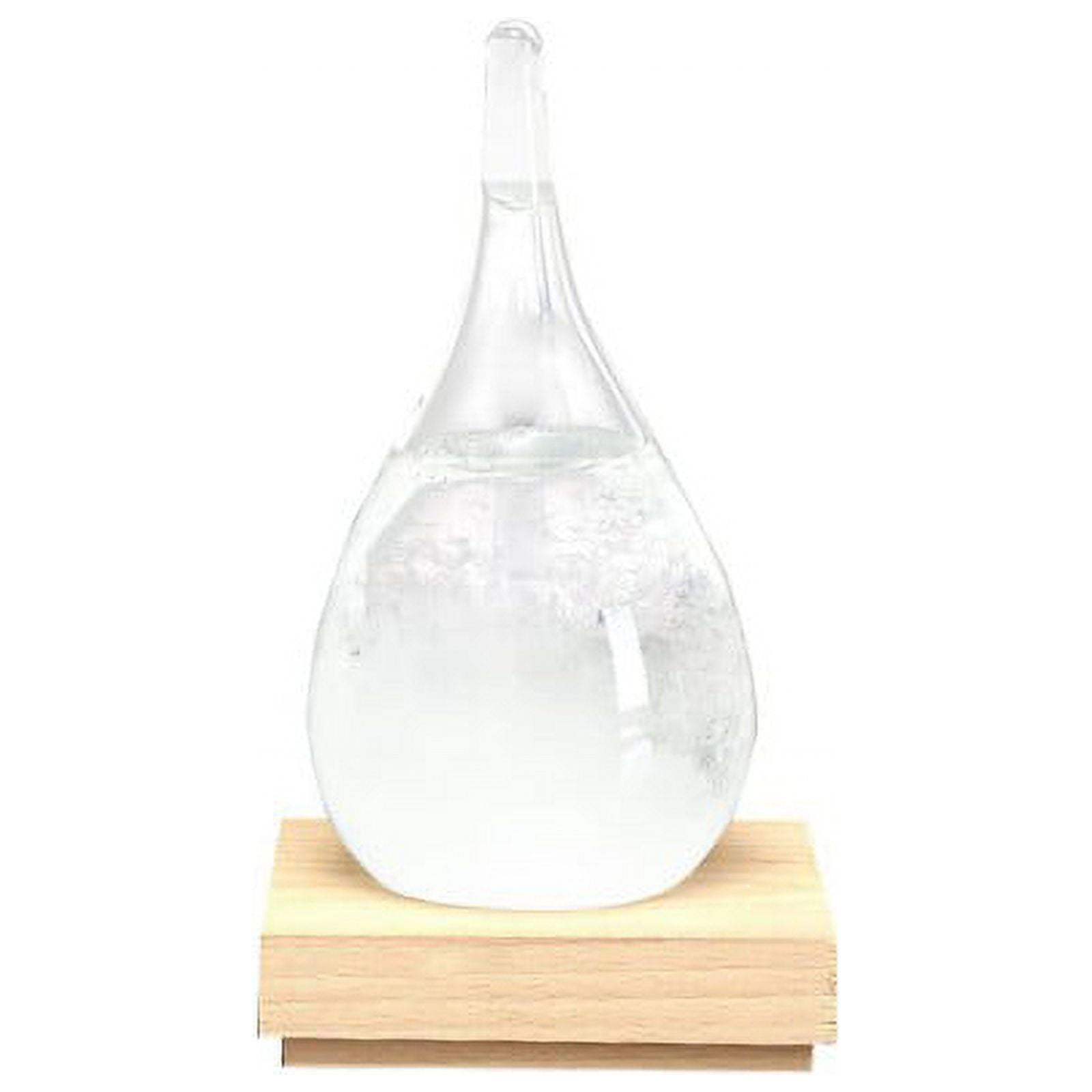 Weather Forecast Water Drop Shape Crystal Storms Glass Barometer Claer ...