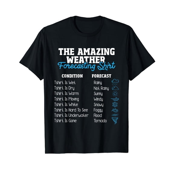 Weather Forecasting - Meteorologist Meteorology T-Shirt - Walmart.com