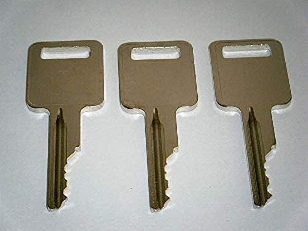 Weather Guard Replacement Tool Box Keys 3 Keys Cut to Code K051-K100 ...