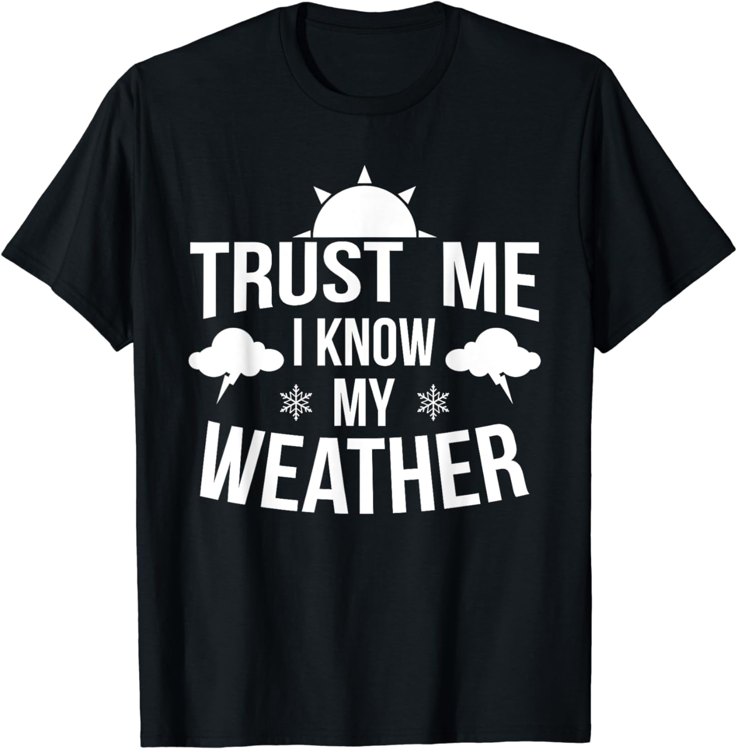 Weather Meteorologist Gift Forecaster Weatherman Climate Fun T-Shirt ...