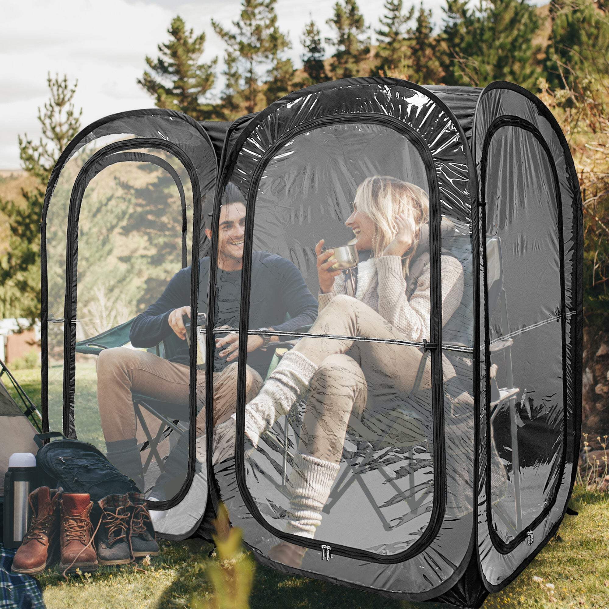 Weather Pod 70x35 2-Person Pop Up Pod | WeatherPod - Walmart.com