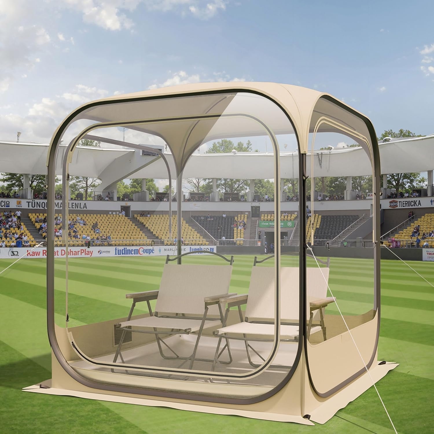 Weather Pod for Sport Events, Fishing & Outdoors | Pop Up Bubble Tent ...