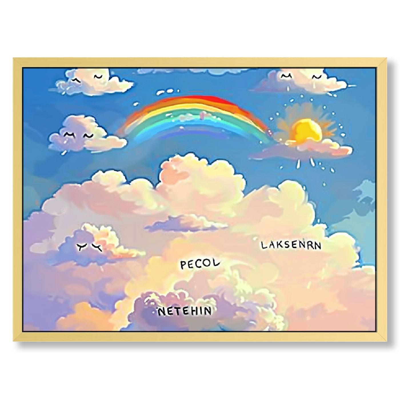Weather Poster - Learning Materials Print - Climate Art - Educational ...