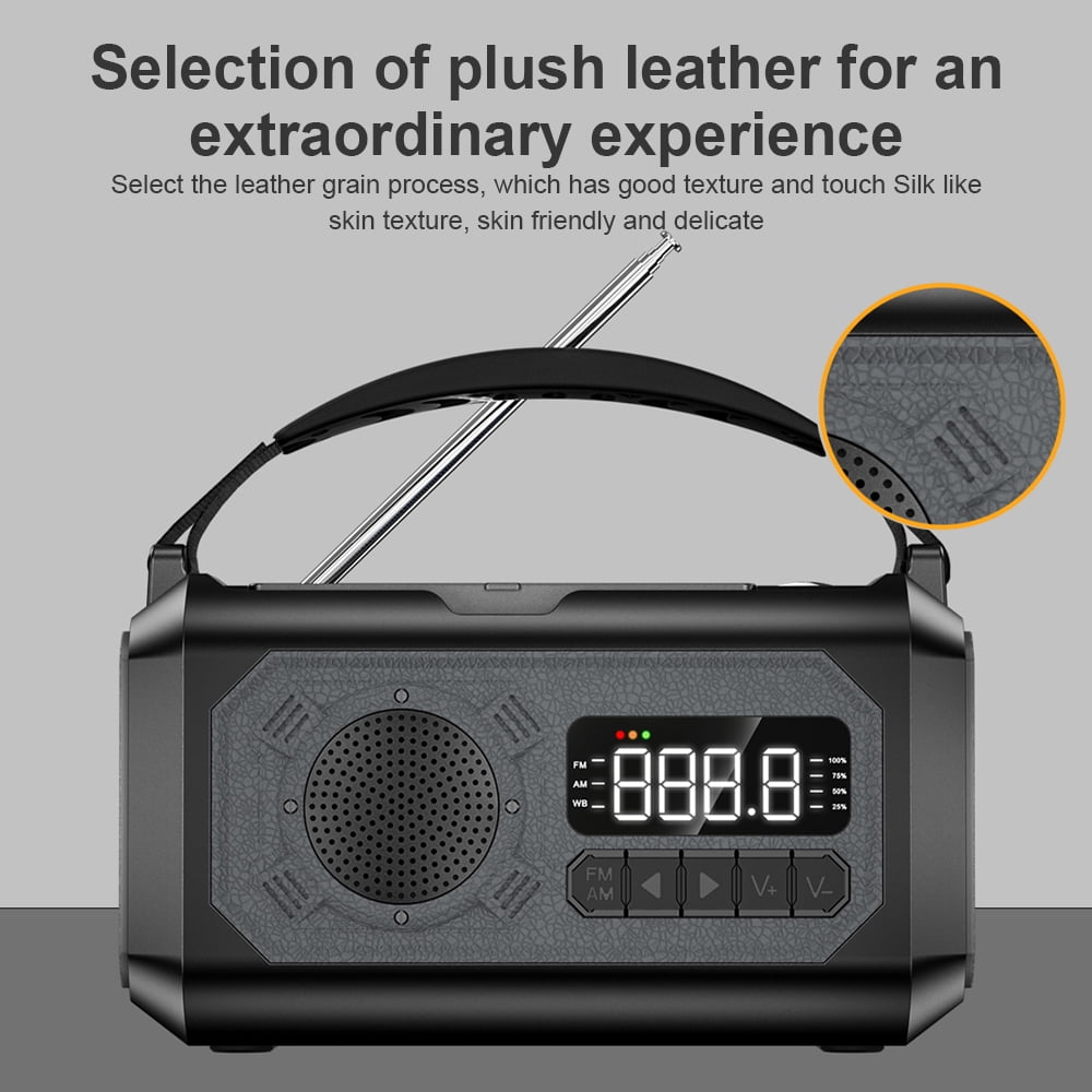 Weather Radio,Radio With Modes / Lamp Noaa Weather Alert 12000mah Solar ...