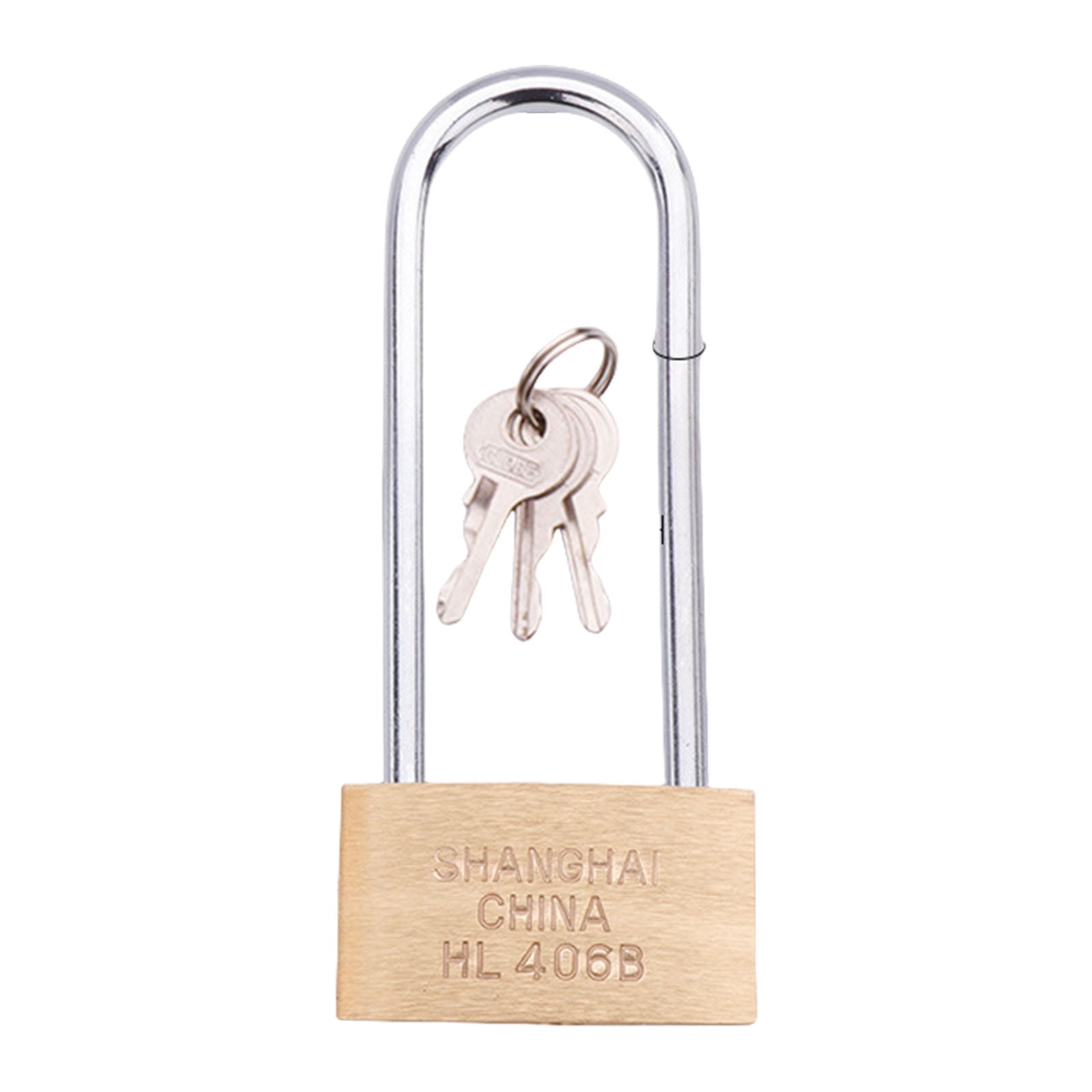 Weather Resistant Brass Padlocks Set Long Extended Shackles Body ...
