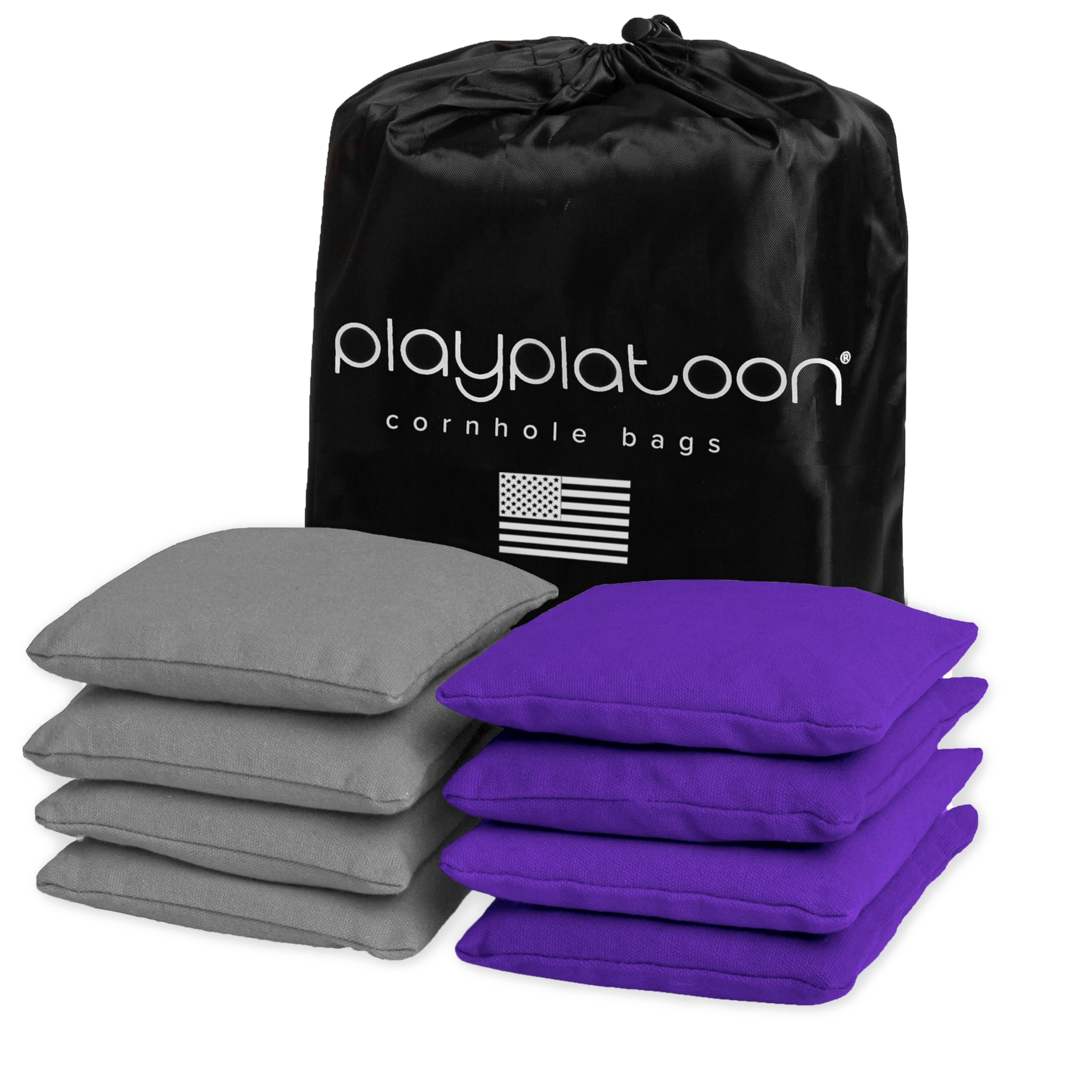 Weather Resistant Cornhole Bean Bags Set of 8 - Regulation Size ...
