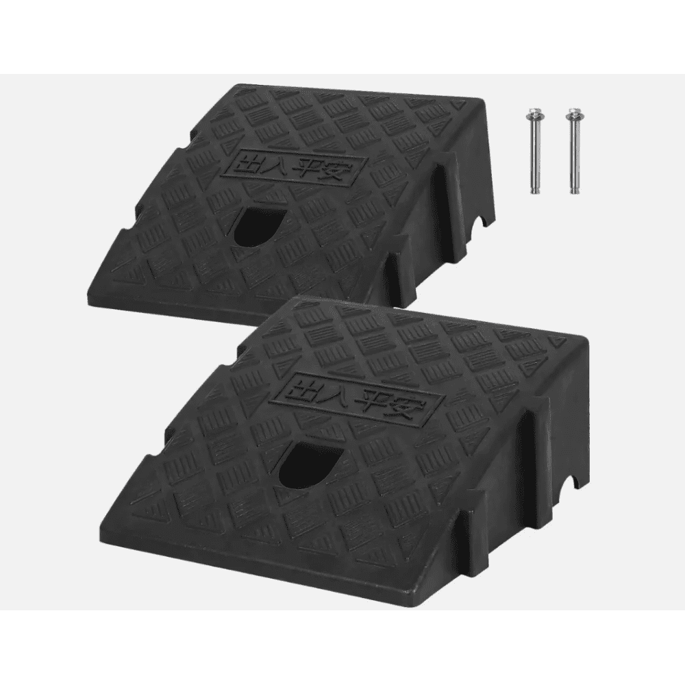 Weather Resistant Driveway Curb Ramp With Increased Traction, Durable ...