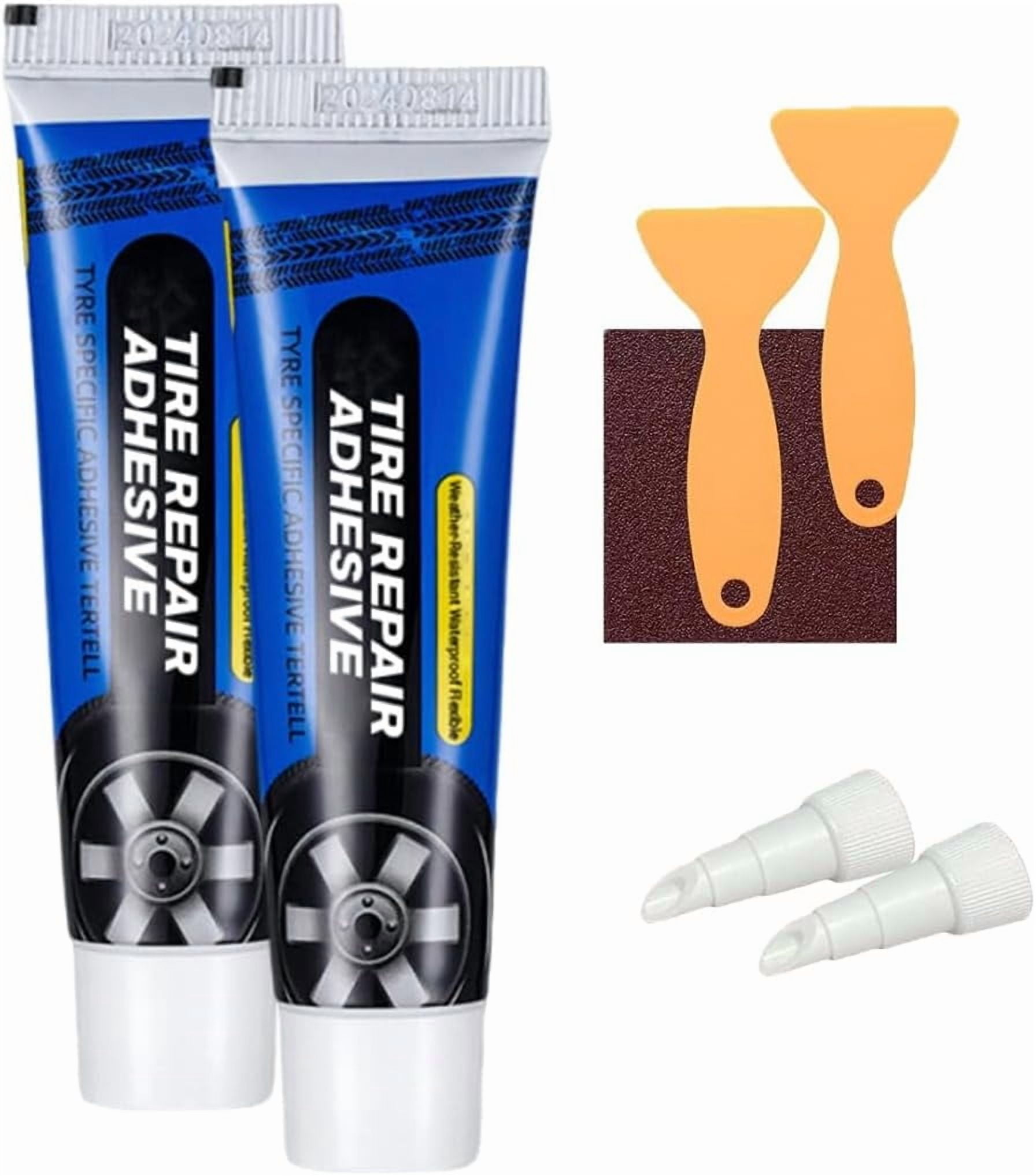 Weather-Resistant Waterproof Flexible Tire Repair Adhesive, Sidewall ...