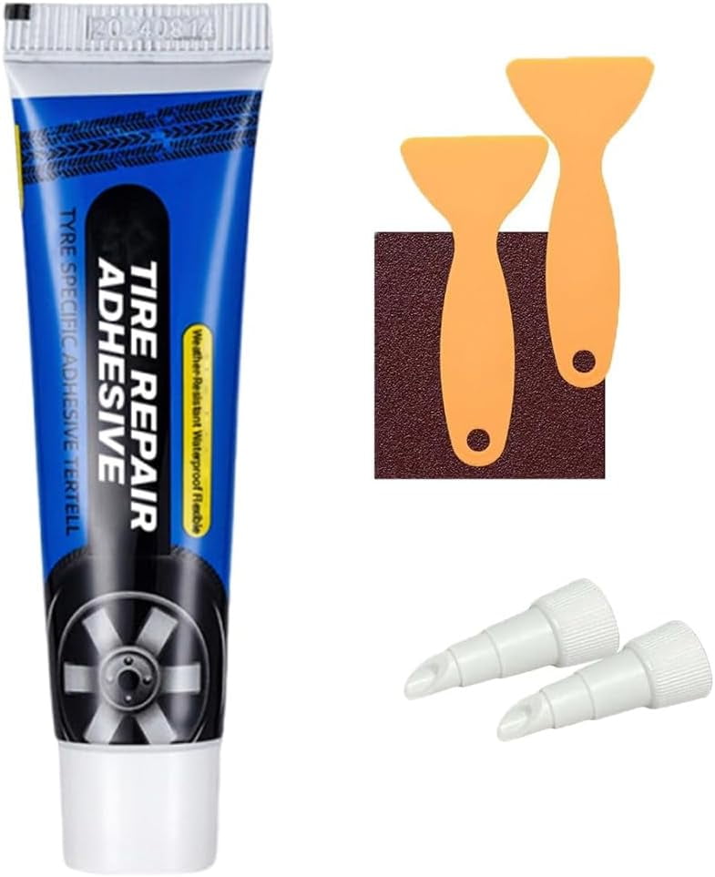 Weather-Resistant Waterproof Flexible Tire Repair Adhesive, Sidewall ...