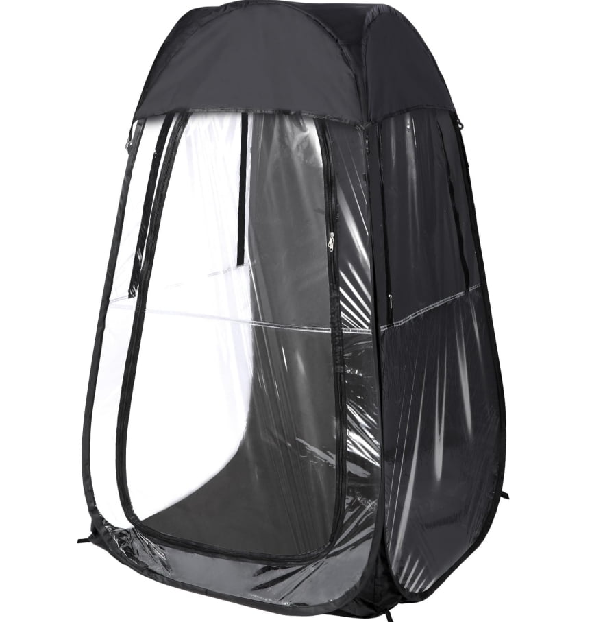 All Weather Sports Tent Pop Up – Ultra-Clear PVC View, 3-Sided ...